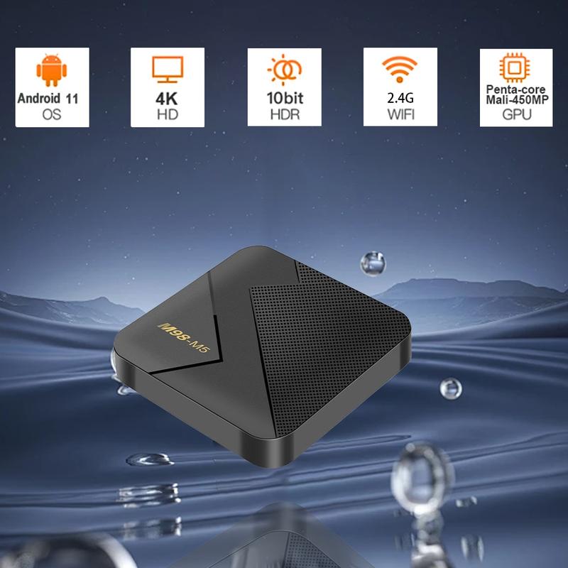 2025 New M98-M5 Black Android 11 Smart Android box Compatible with USB ...