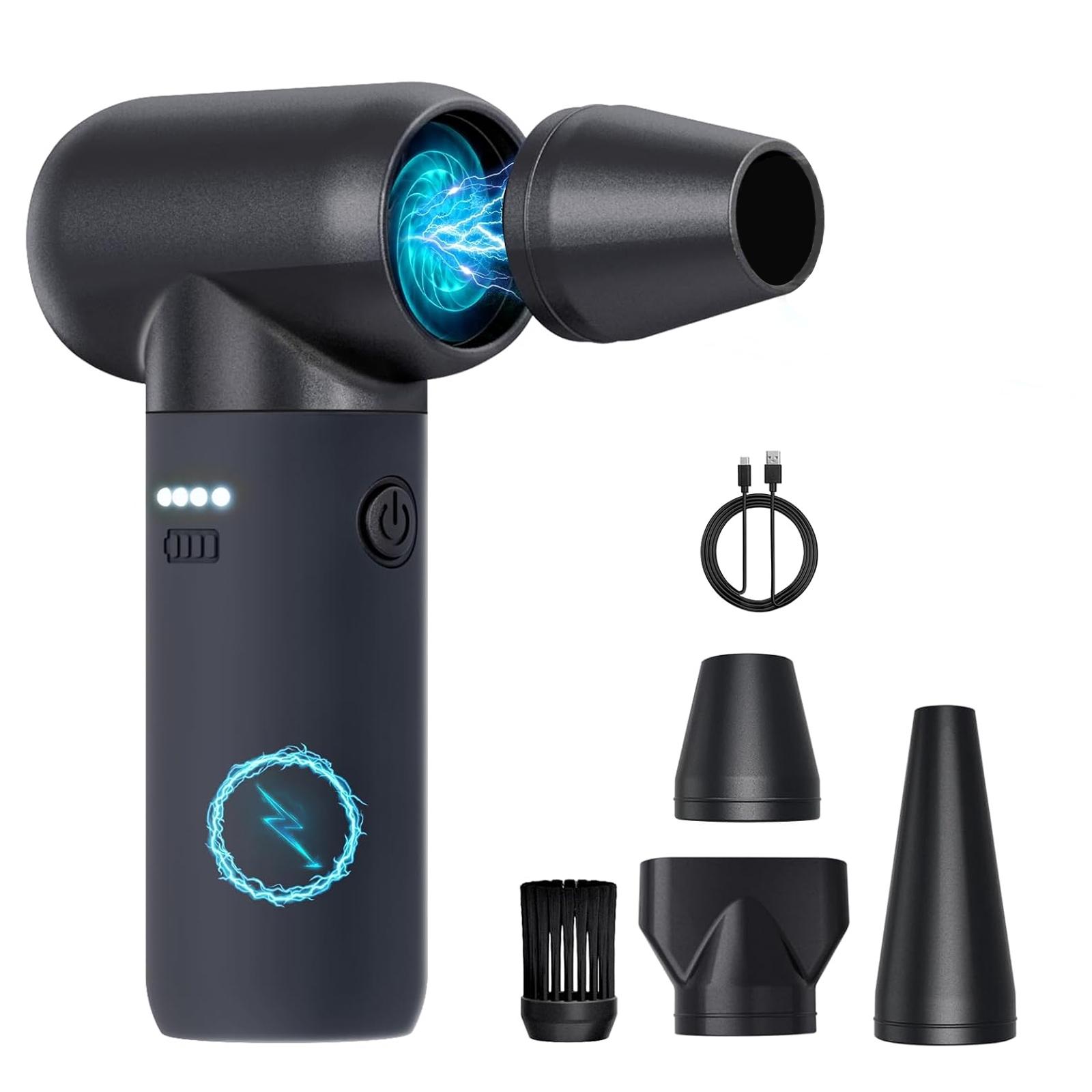 Wireless High-speed Turbo Fan, Three-speed Speed Adjustment 180000RPM ...