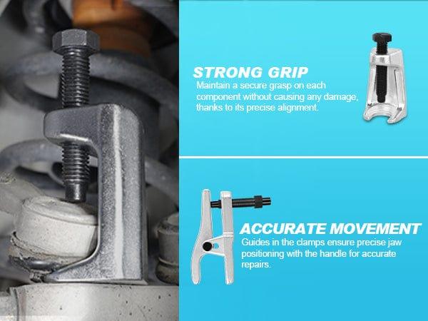 Nilight Ball Joint Separator Pitman Arm Puller Tie Rod End Tool 5 in 1 ...