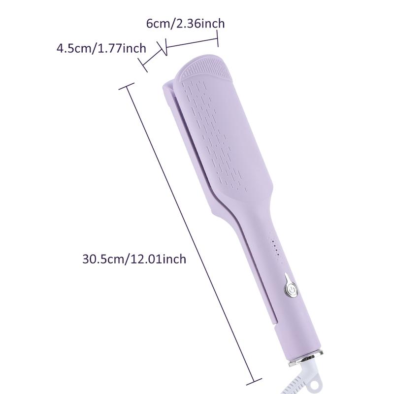 32mm Deep Wave Electric Curling Iron, 4 Adjustable Temperatures, Fast ...