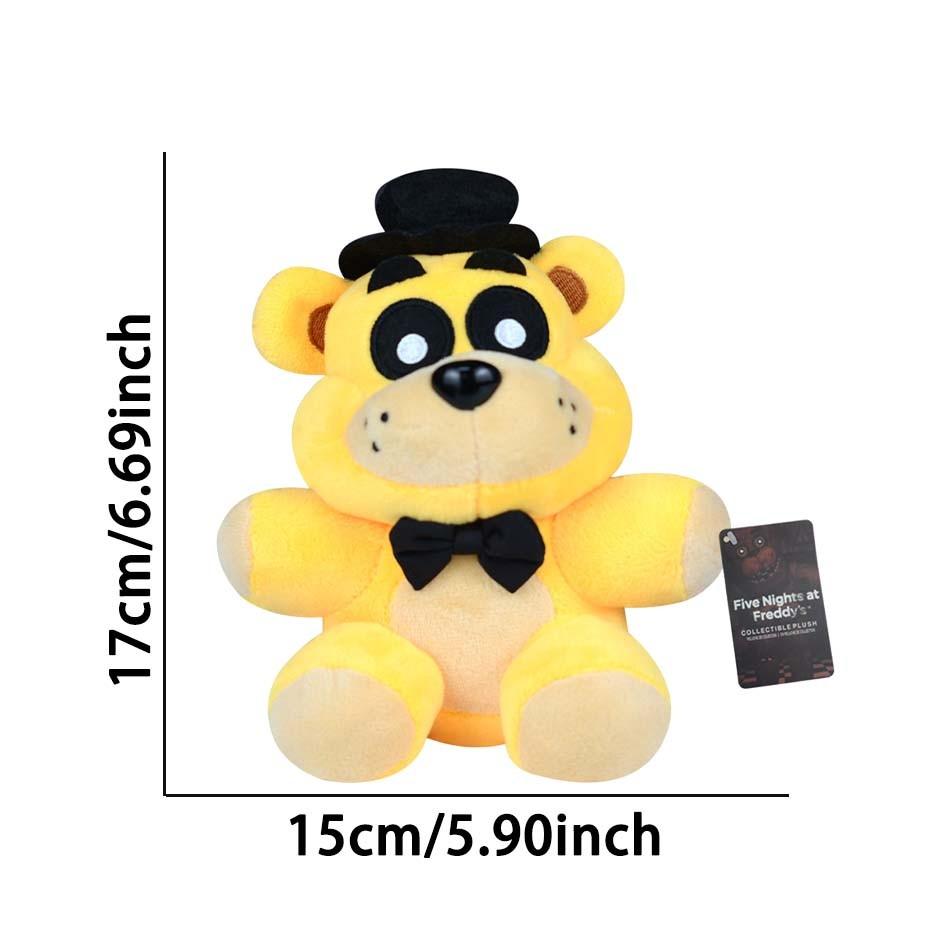 FNAF hemp-colored cloth toy, matching collection, FNAF hair-cloth toy ...