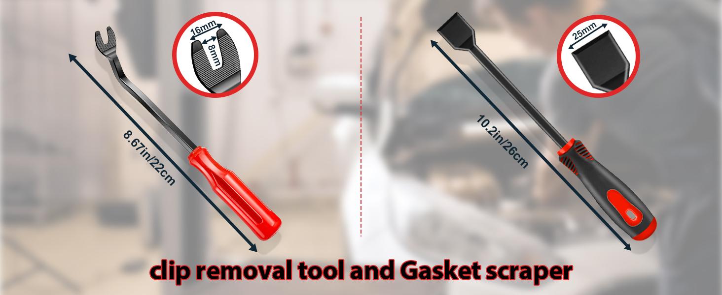 15Pcs Carbon Steel Precision Pick & Hook and Trim Removal Tool Set with ...