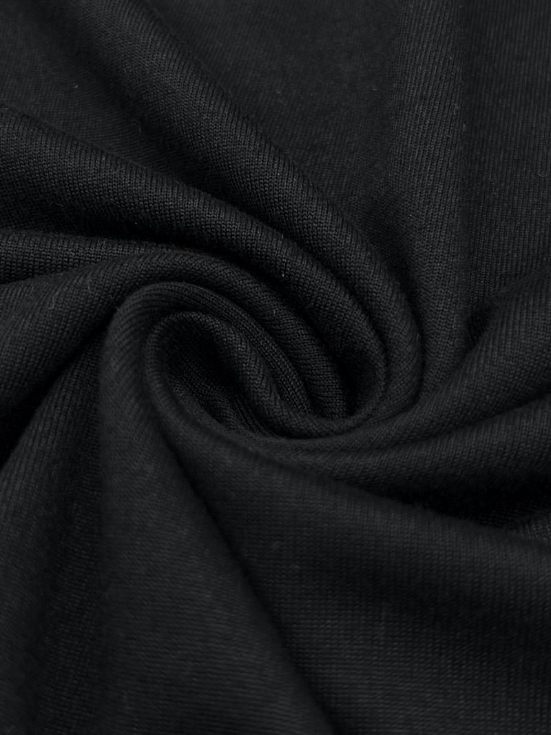 Spring Fall Fashion Simple Solid Color Round Neck Long Tank Top, Slim ...