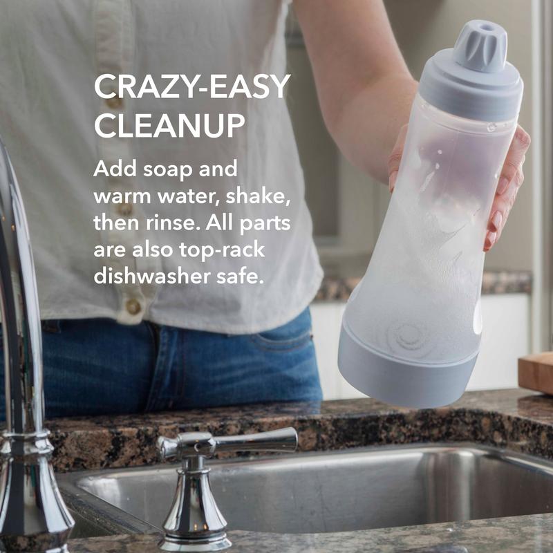 Pancake Batter Dispenser with Blender Balls, Kitchen Batter Squeezer ...
