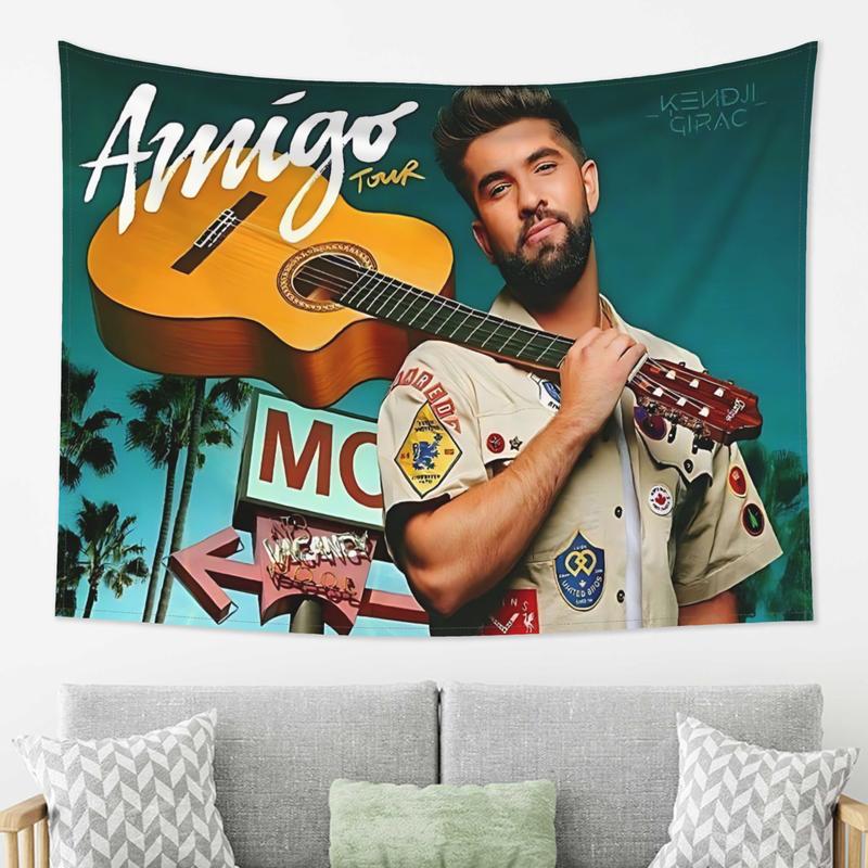 This Kendji Girac poster tapestry is perfect for adding a touch of ...