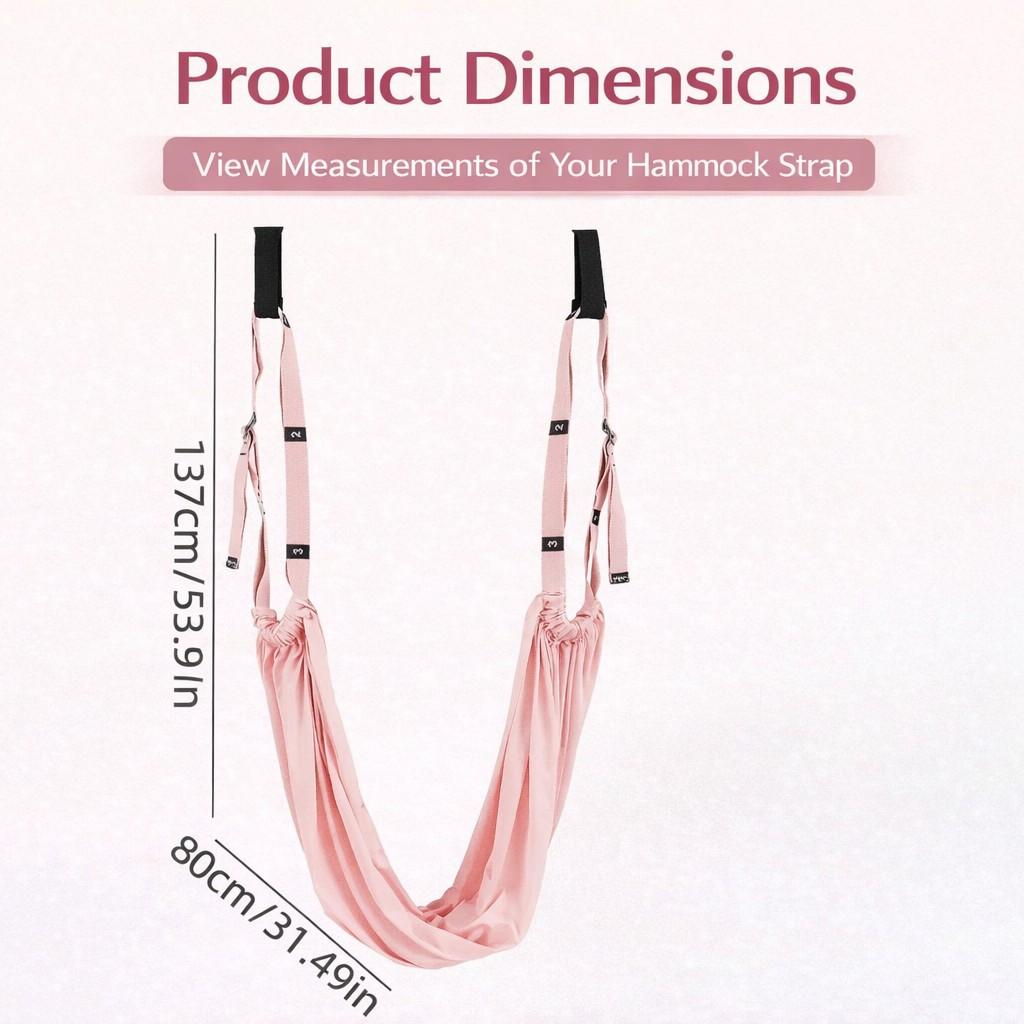 Aerial Yoga Stretch Strap – Door Hanging Yoga Trainer, Yoga Equipment ...