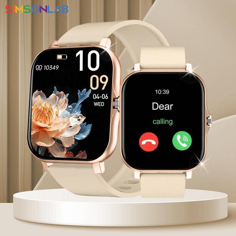 SIMSONLAB 1.83 Inch HD Smartwatch, 1 Count Fashionable Smartwatch with ...