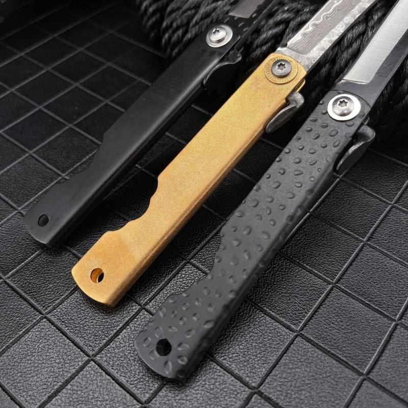 Japanese Higonokami Forging Steel Folding Knife, Outdoor Sharp Trekking ...