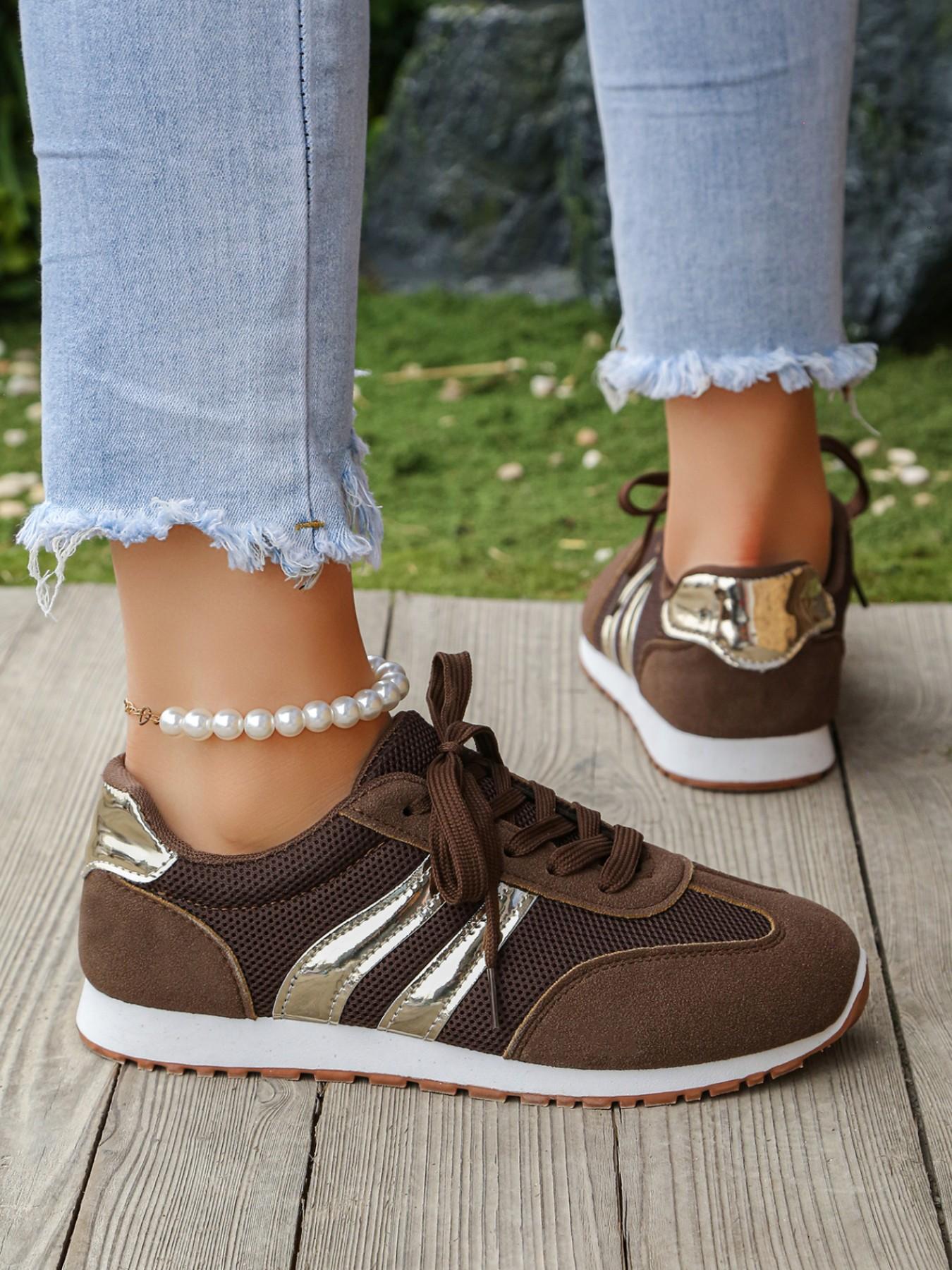 Retro Trainer Shoes, Mesh Breathable Agony Shoes, Soft Sole Anti-Slip ...