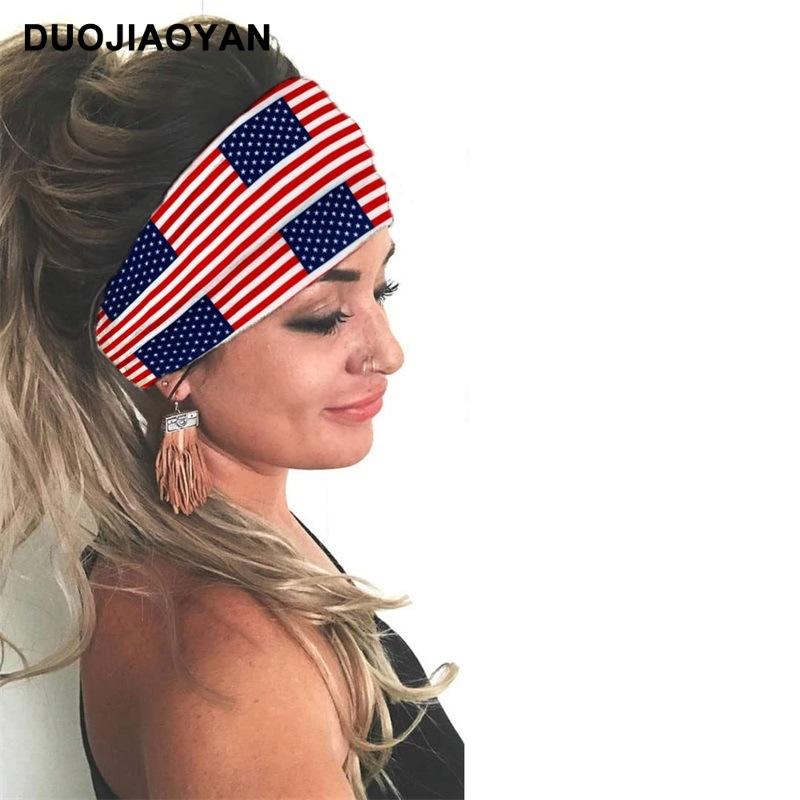Sports headband elastic wide-brimmed headband men's and women's yoga ...