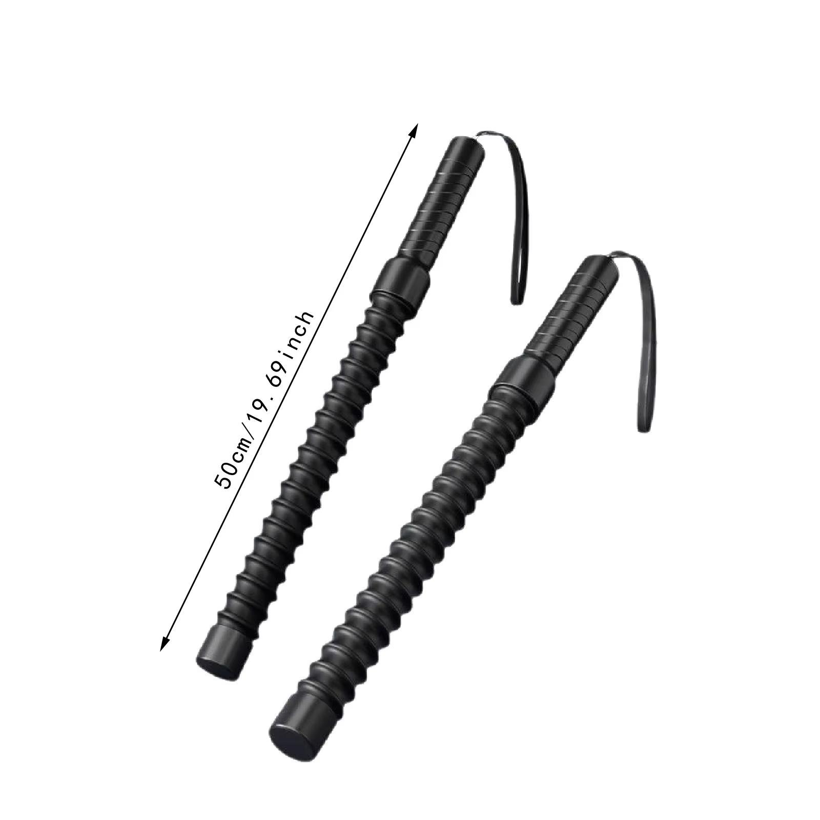 2 pieces of adult battle ropes with spring rods for fitness training ...
