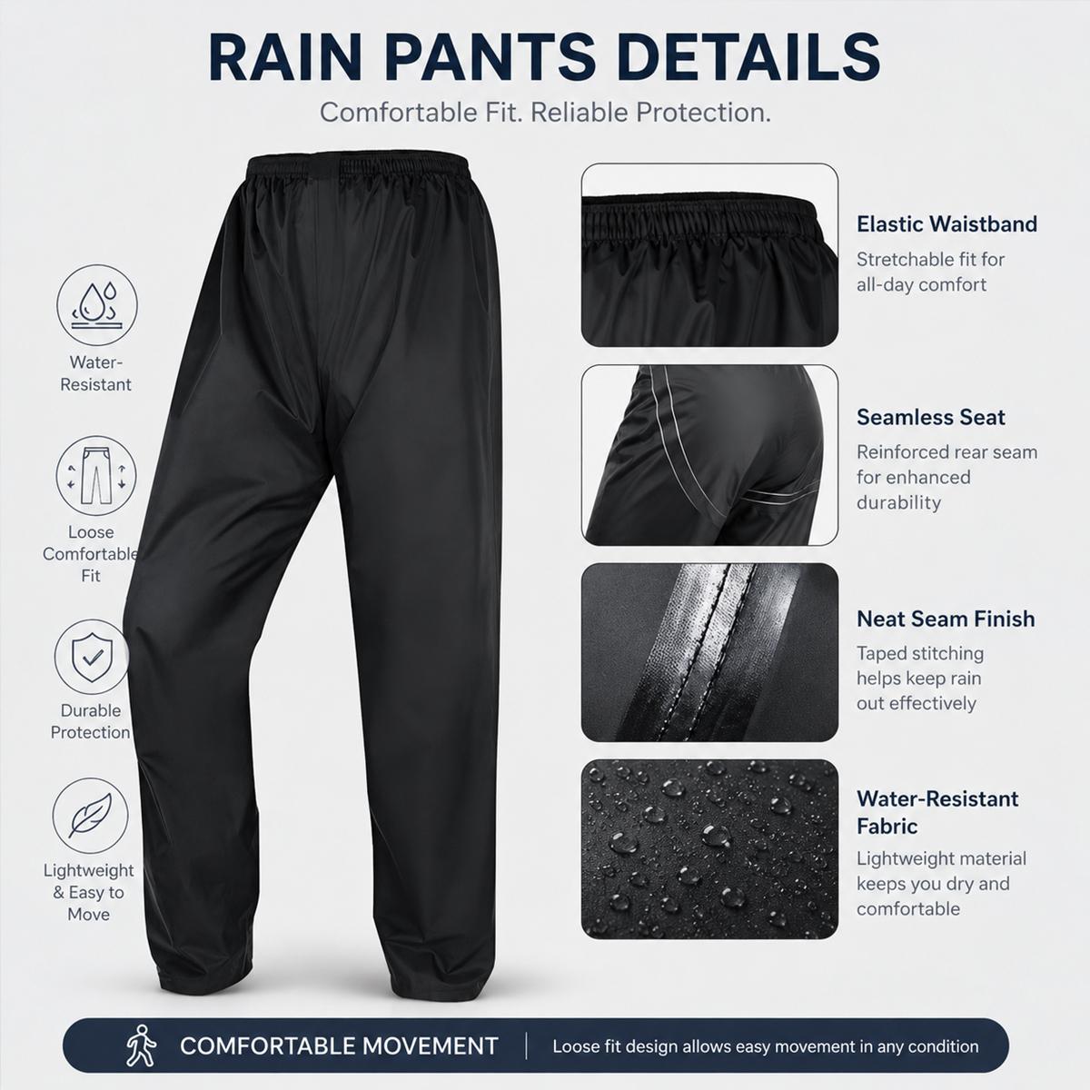 Waterproof Rain Suit for Men Women-Lightweight,Breathable Jacket and ...