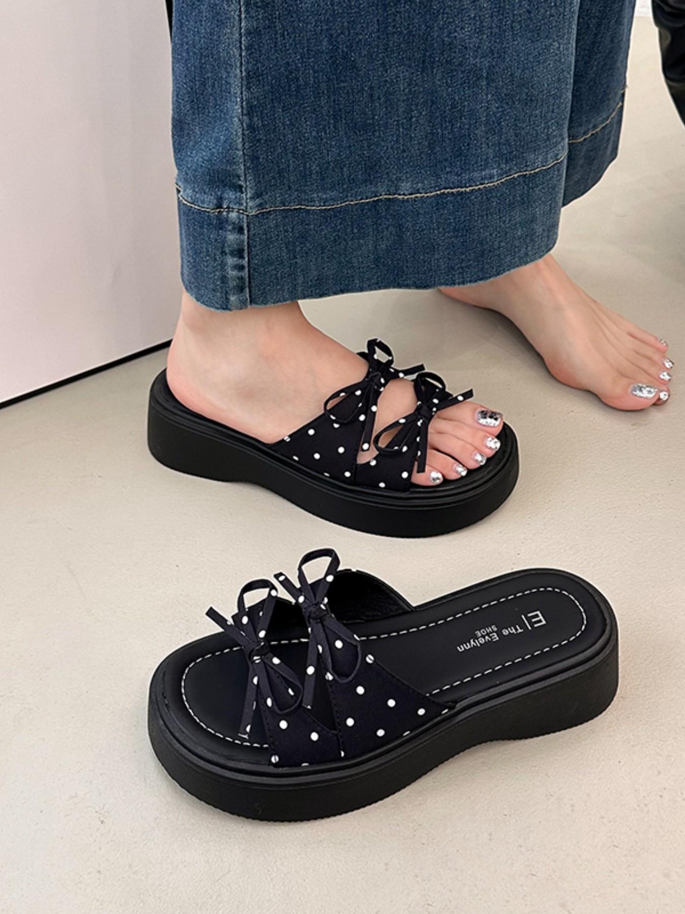 High-End Style Slippers, Thick Sole, Transform Into Street Fashion Icon ...