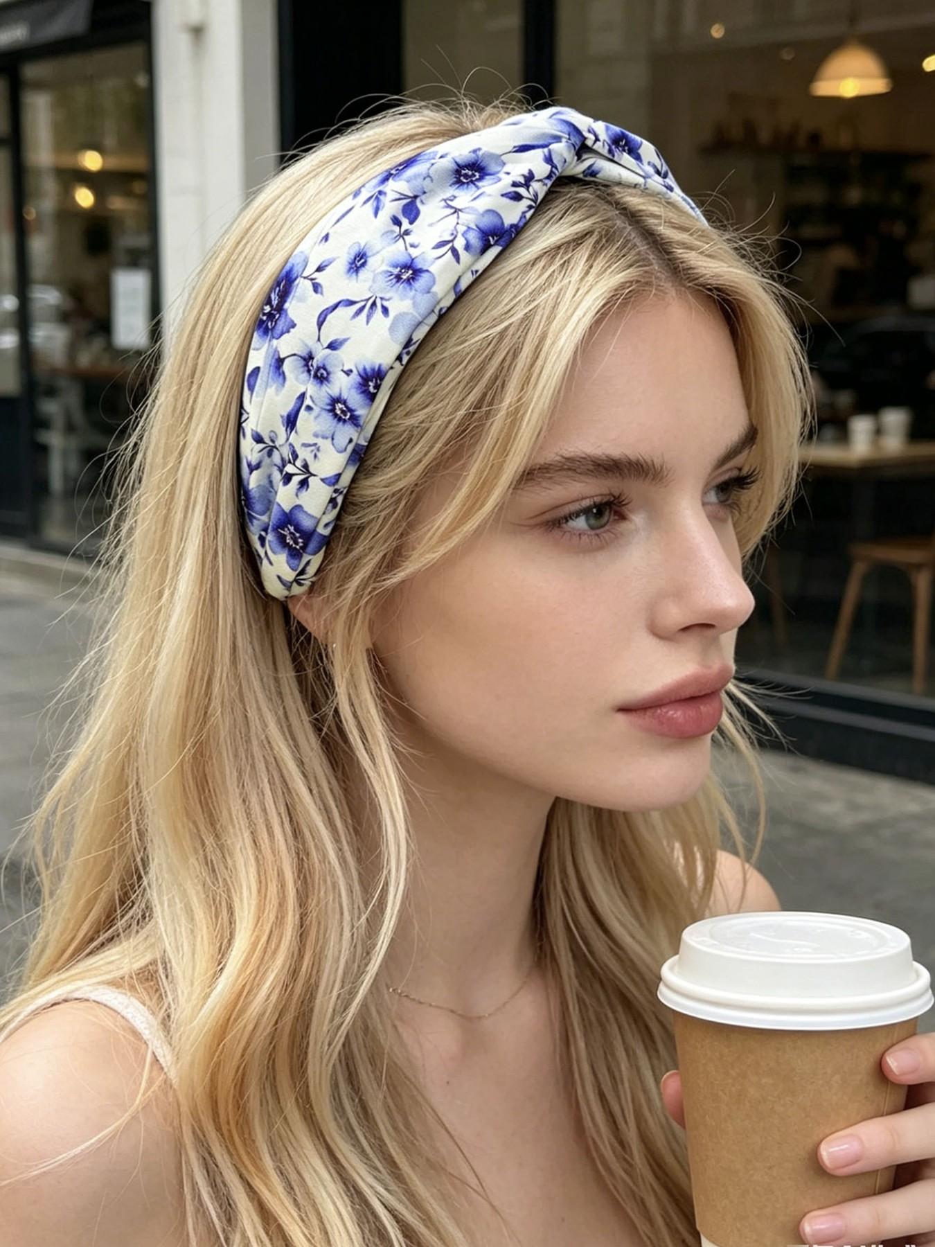 Elegant Floral Headbands Set, Soft Non-Slip Material, Perfect Mother's ...