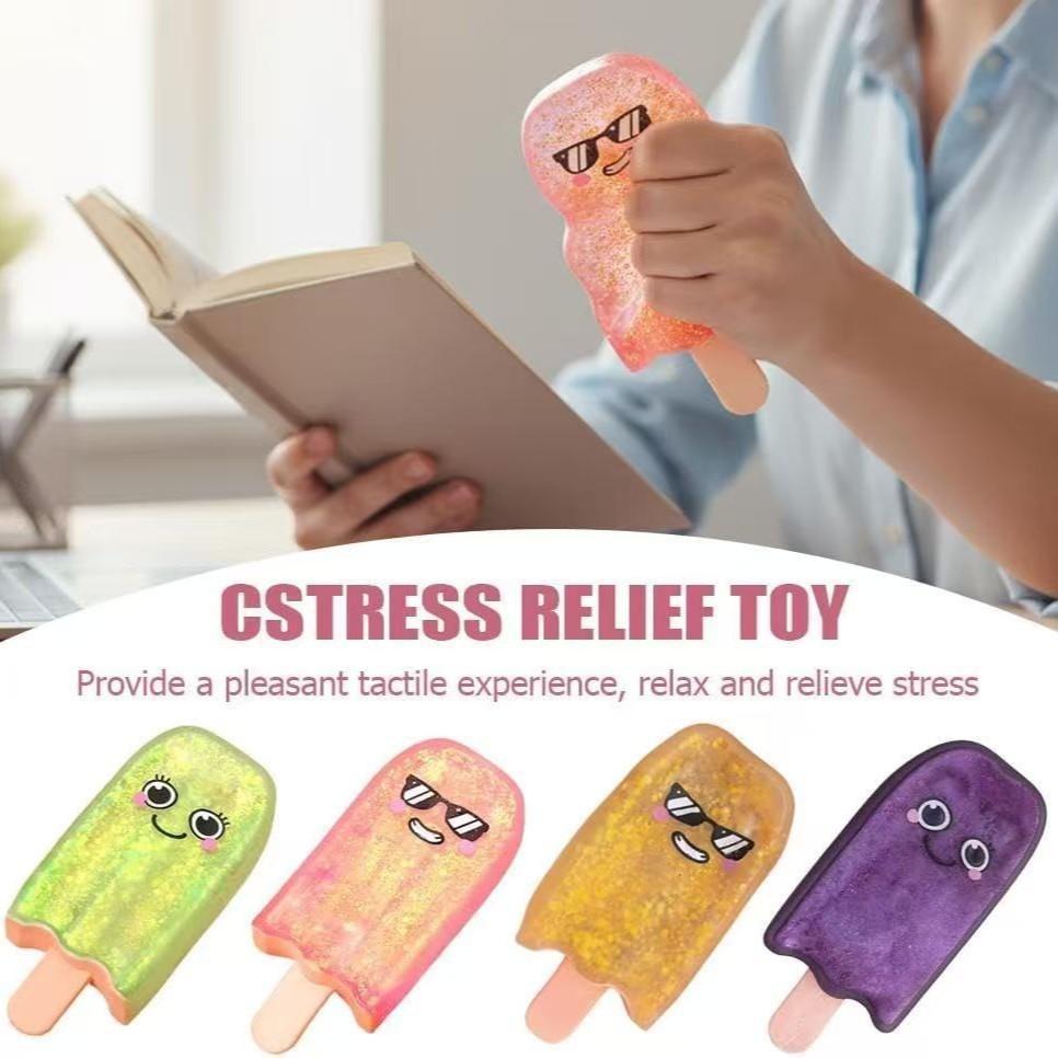 Soft Ice Pop Finger Toy for Kids, Ultra-Firm Soft Press, Ideal for ...