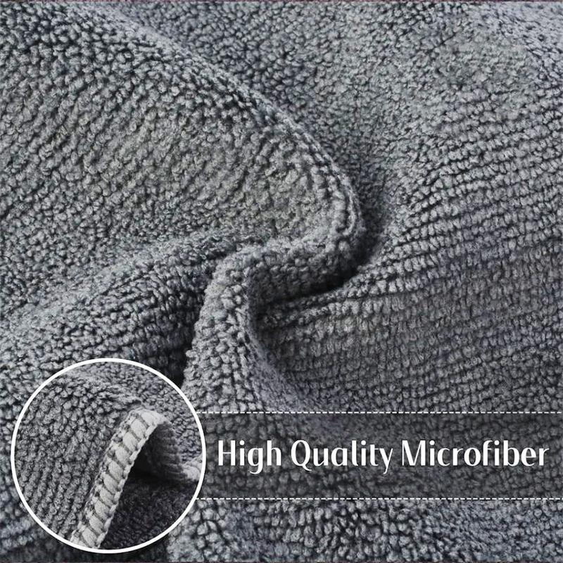 Microfiber Cleaning Cloth, Super Absorbent Microfiber, 5/10/20/50 ...