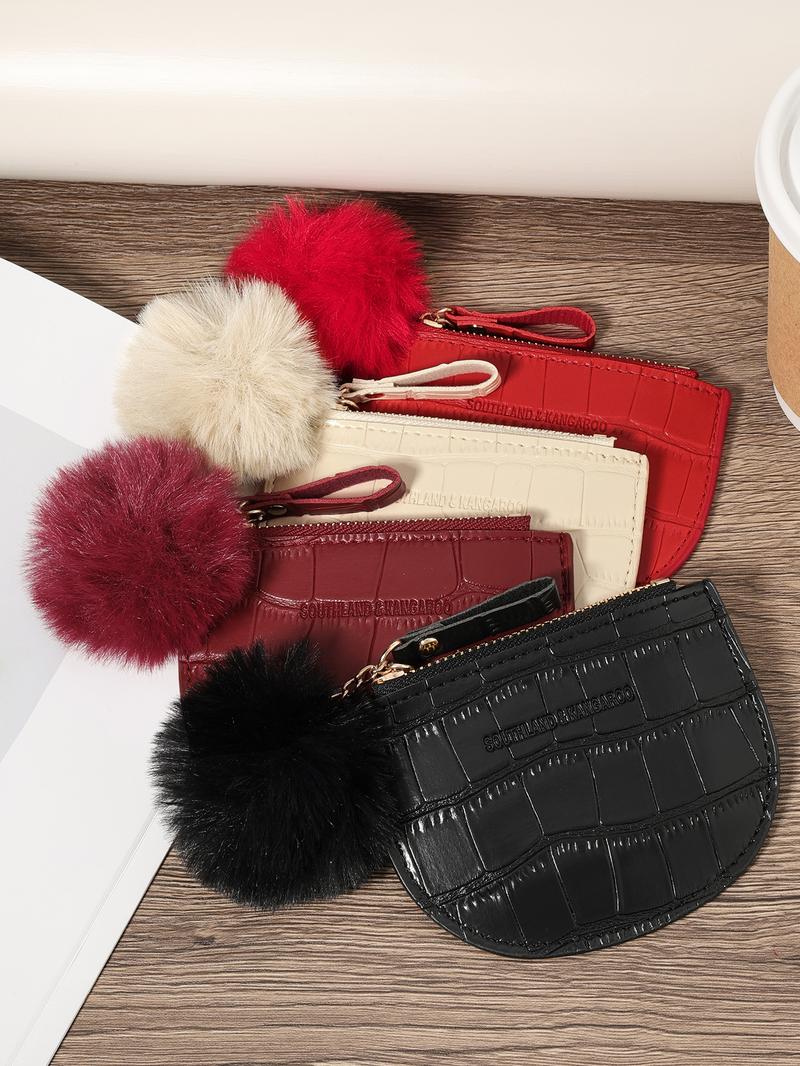 Mini fashion credit card holder, ultra-thin coin wallet, women's casual ...