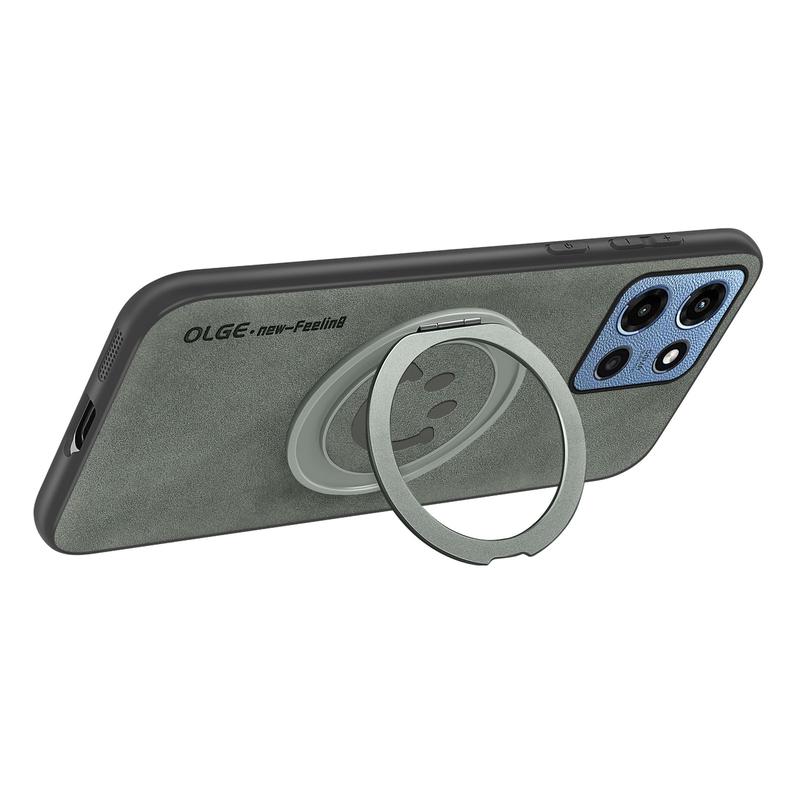 Smiley, 360° Spin Stand with Integrated Magnetic Kickstand for MOTO G ...