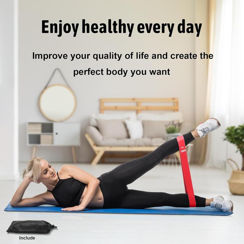 Exercise Resistance Bands for Working Out Set of 5 for Women and Men ...