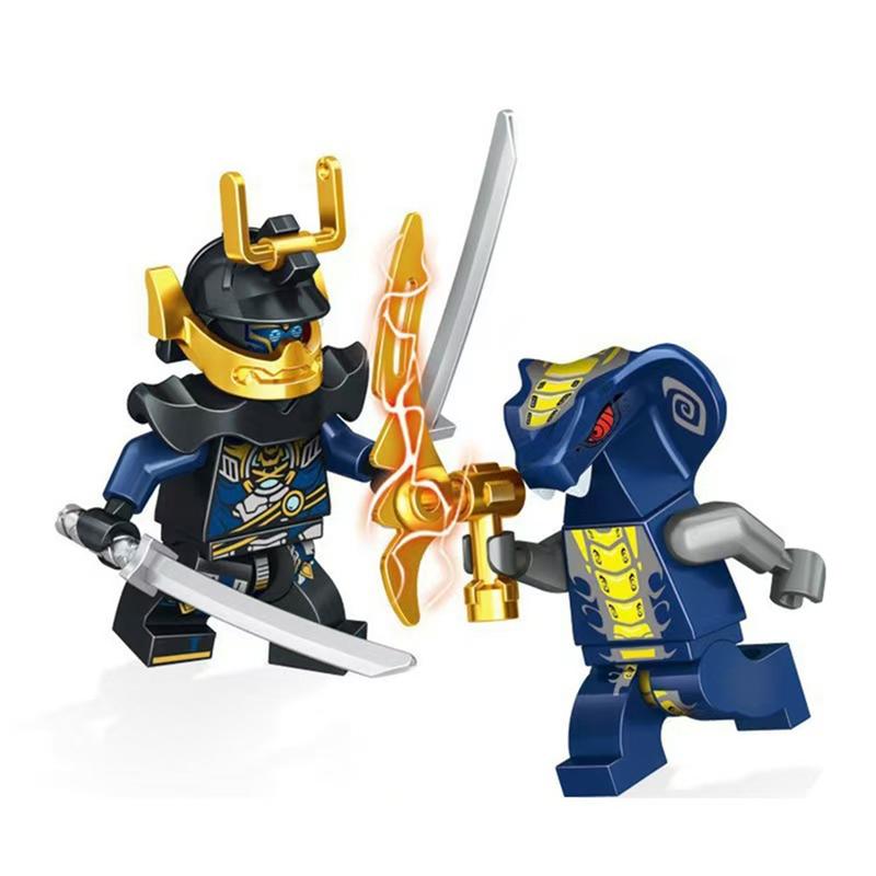 Ninja Building Blocks Set, Complete Ninja Team, Dream Magic Scene ...