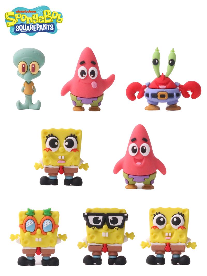 Nickelodeon SpongeBob SquarePants 3D Figurine Blind Bag - Collectible ...