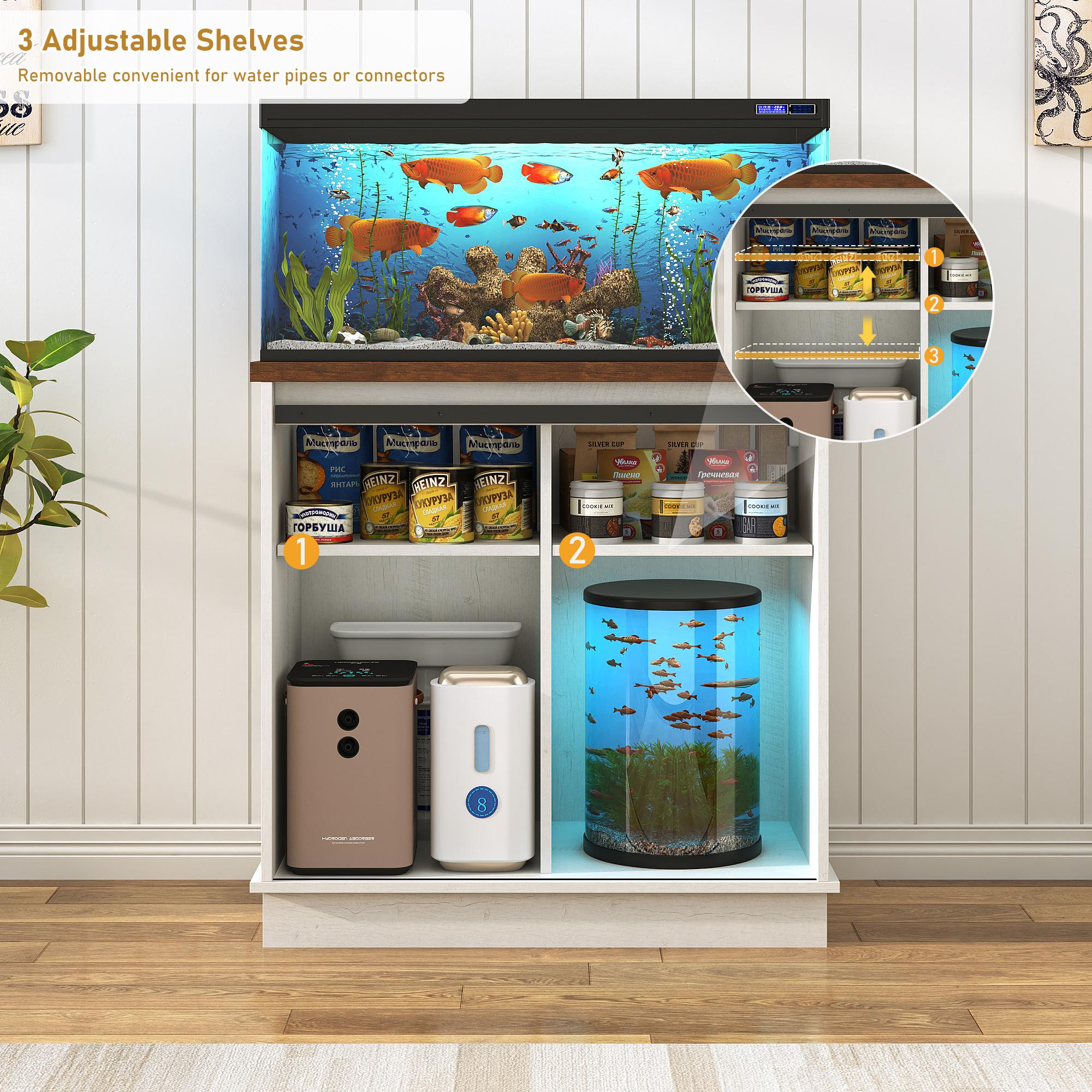 Farmhouse 20 Gallon/30-40 Gallon/55-75 Gallon/75-120 Gallon Fish Tank ...