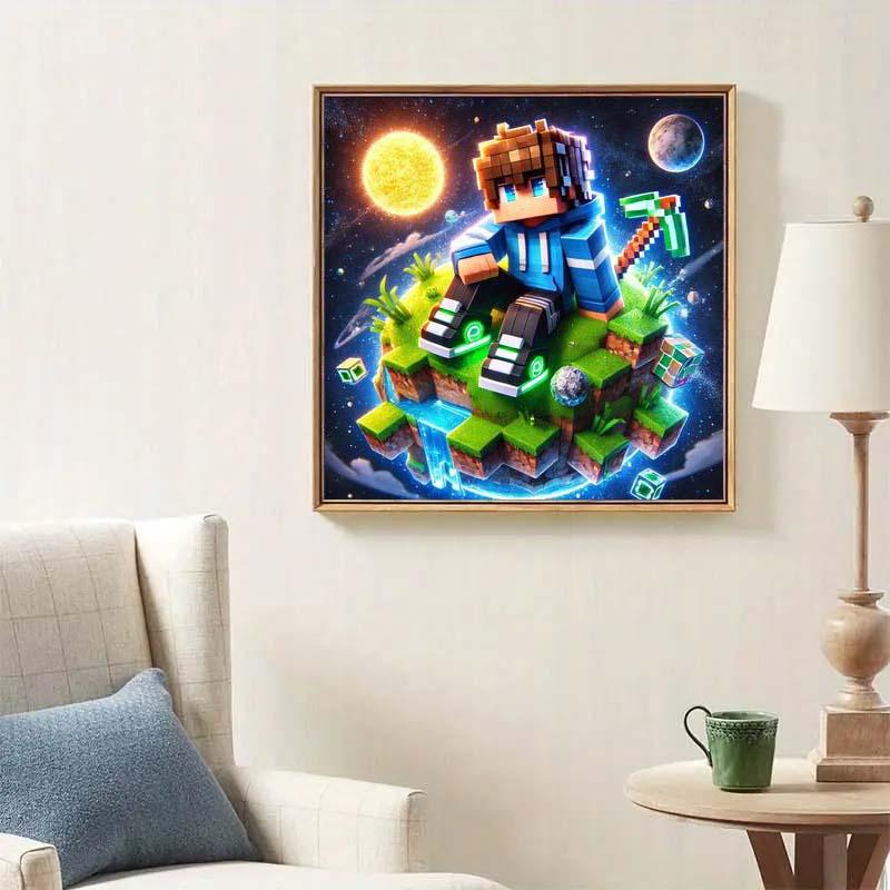 5D DIY Full Drill Round Diamond Painting - Diamond Painting Kit Pixel ...