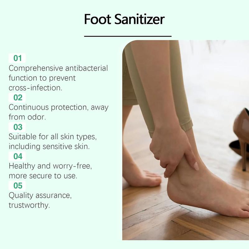 Antimicrobial Foot Spray with Tea Tree Oil, Quick Antiperspirant to ...