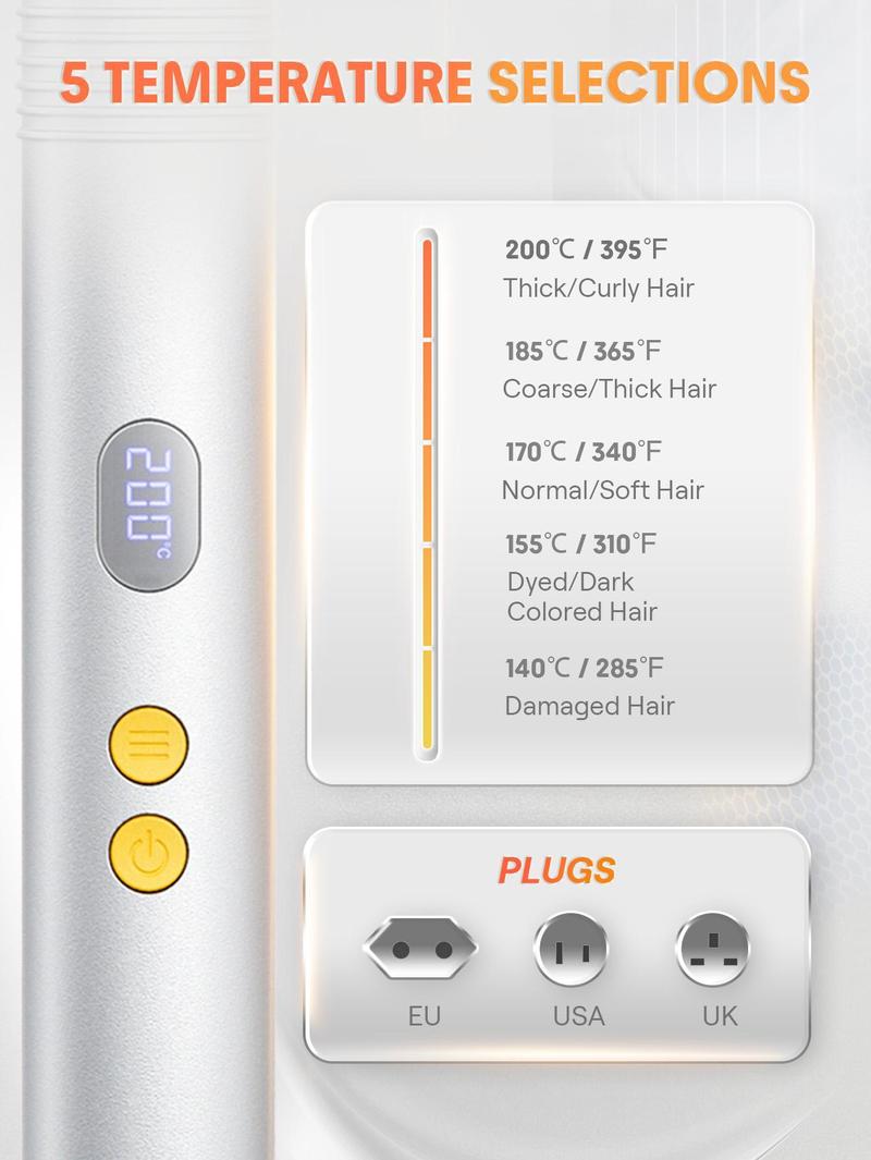 【BOGO SALE】SHEGLAM HAIR Sleek Chic 3D Thermal Straightening Brush,24K ...