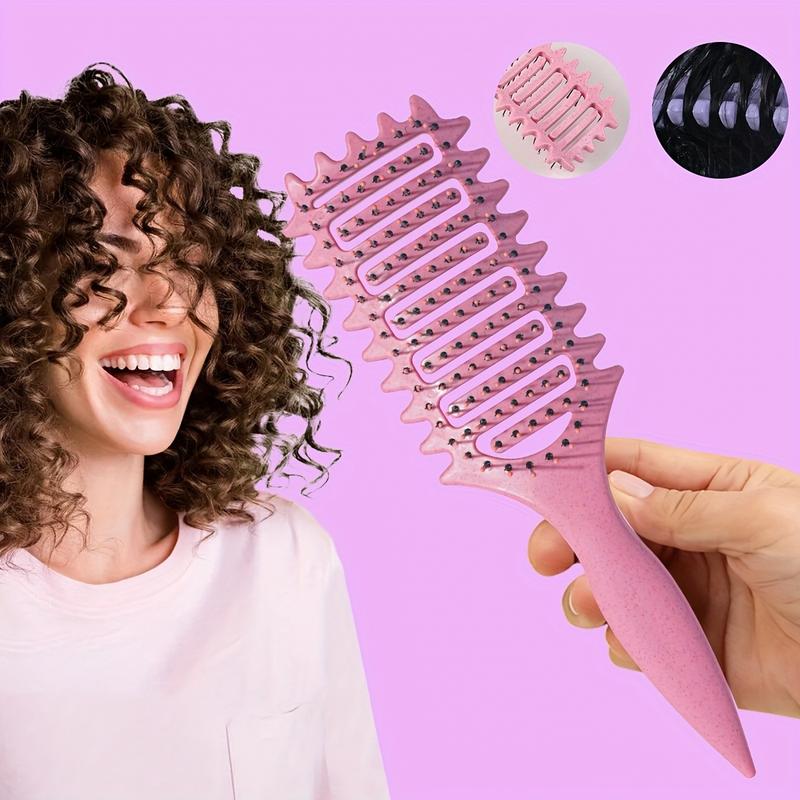 A hair comb, curling comb, Hair Styling Brush, designed with ...