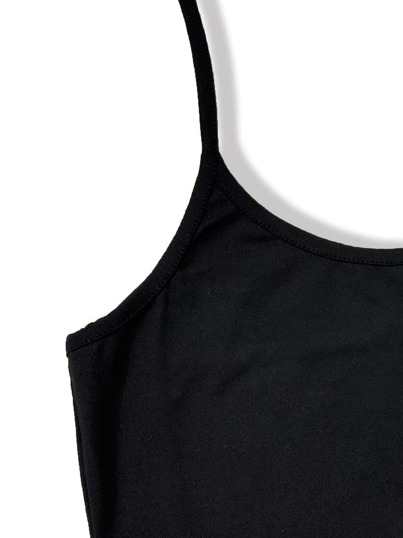 2-piece leopard print camisole and floor-length slim bodycon mini skirt ...