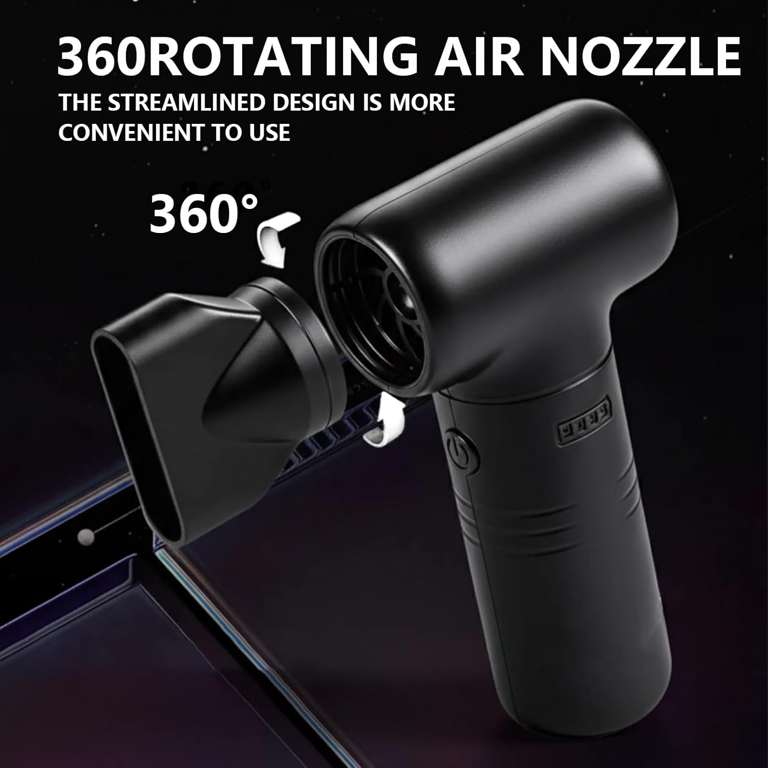 Duster-A Handy Super Power Electric Air Duster with Brushless for Lower ...