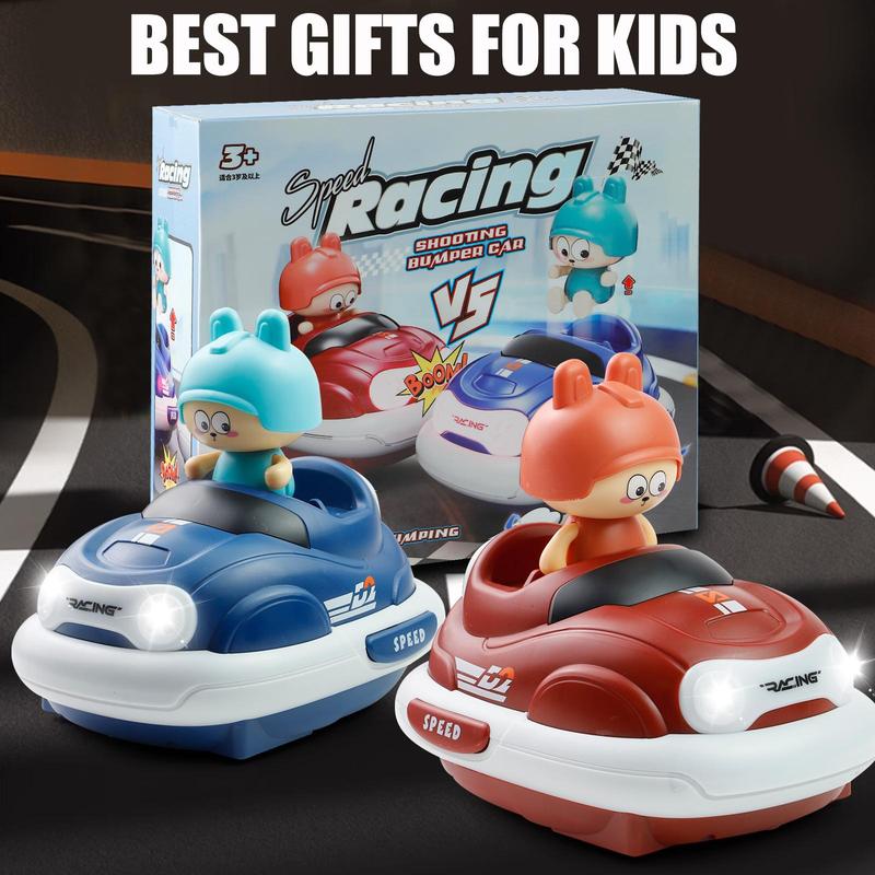 2 Pack RC Bumper Car - Remote Control Car Toy for Kids & Adults ...