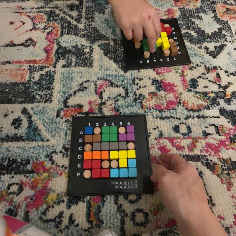 Stem Puzzle Games with Dice, Brain Teaser Games, Board Game, Grid ...