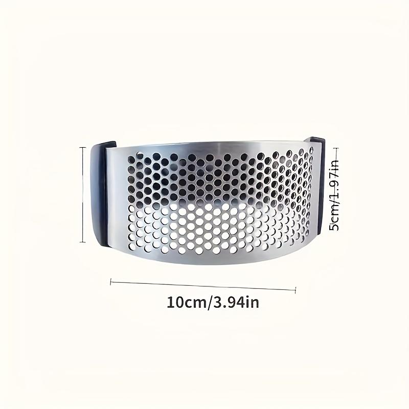 Ergonomic Stainless Steel Garlic Press, Manual Vegetable and Fruit ...