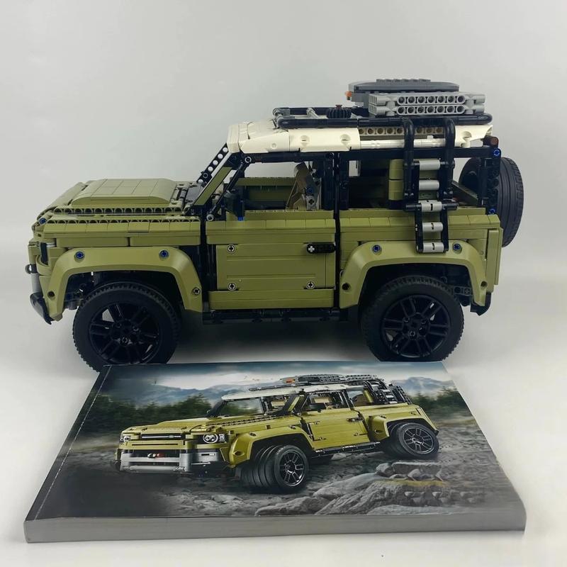Compatible with LEGO Land Rover Defender Off-Road Car Assembly Race Car ...