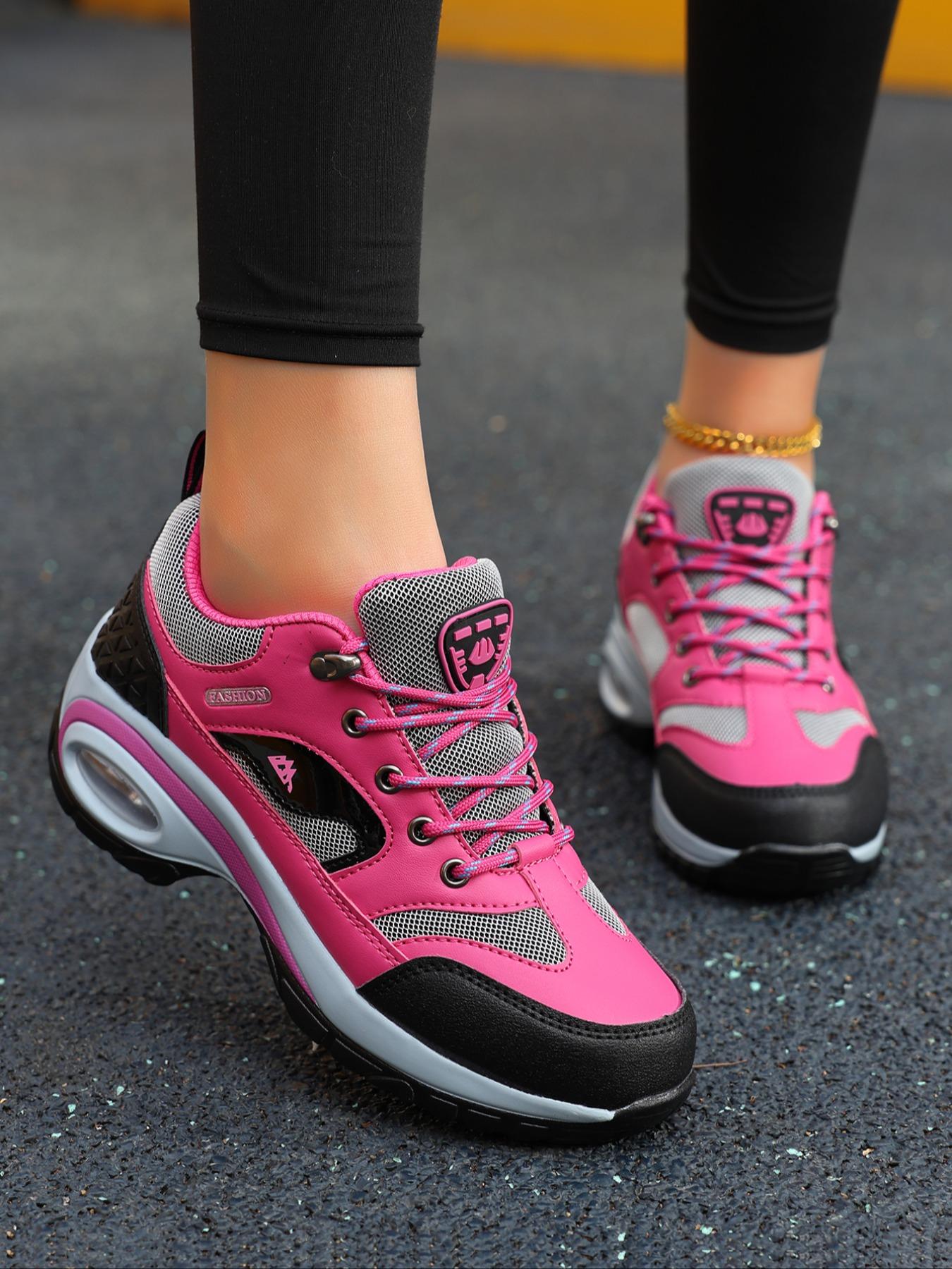 Women's High-Quality Lace-Up, Fashionable Comfortable Outdoor Sports ...