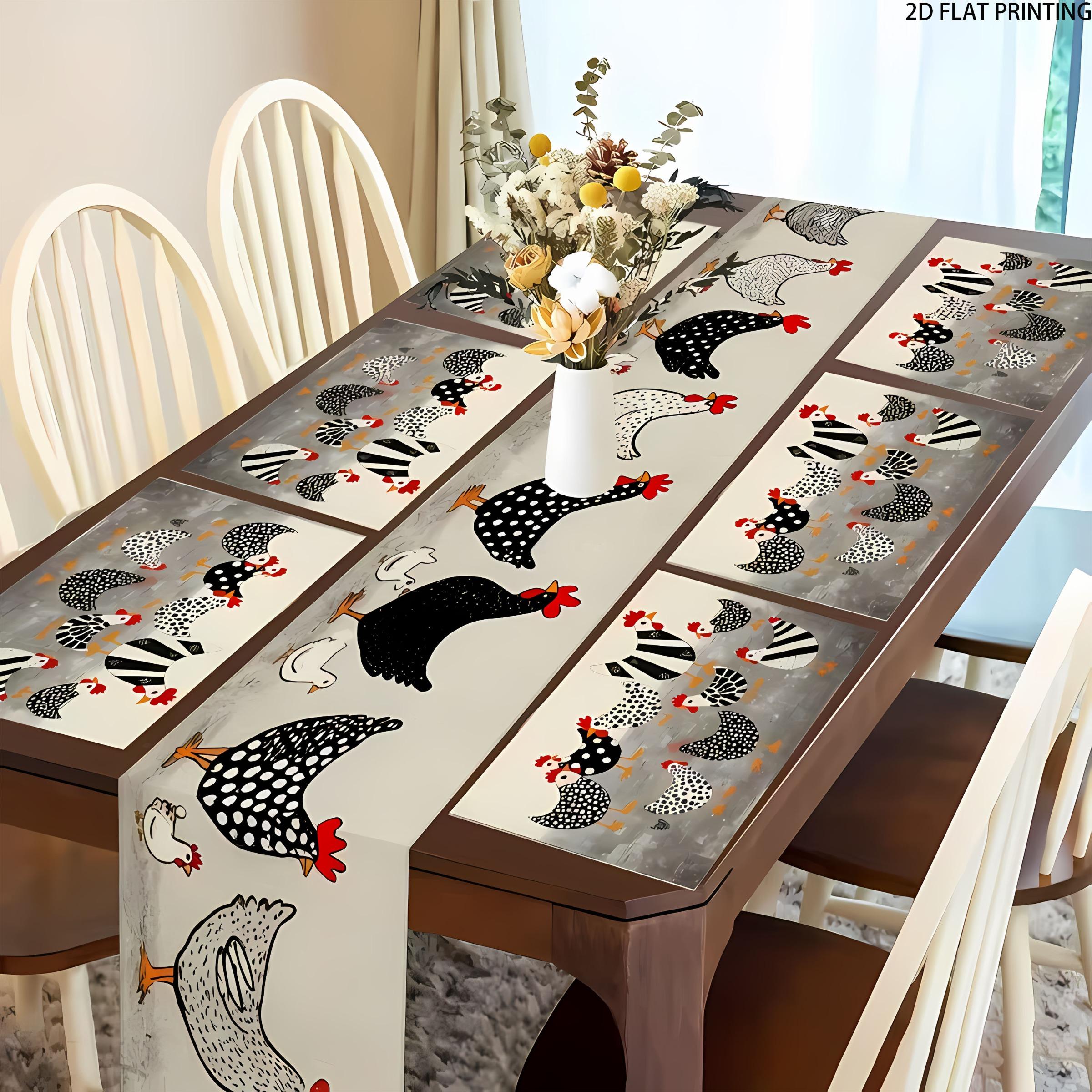 2D flat printing, 1 piece/4 pieces/6 pieces/5 pieces set/7 pieces set ...