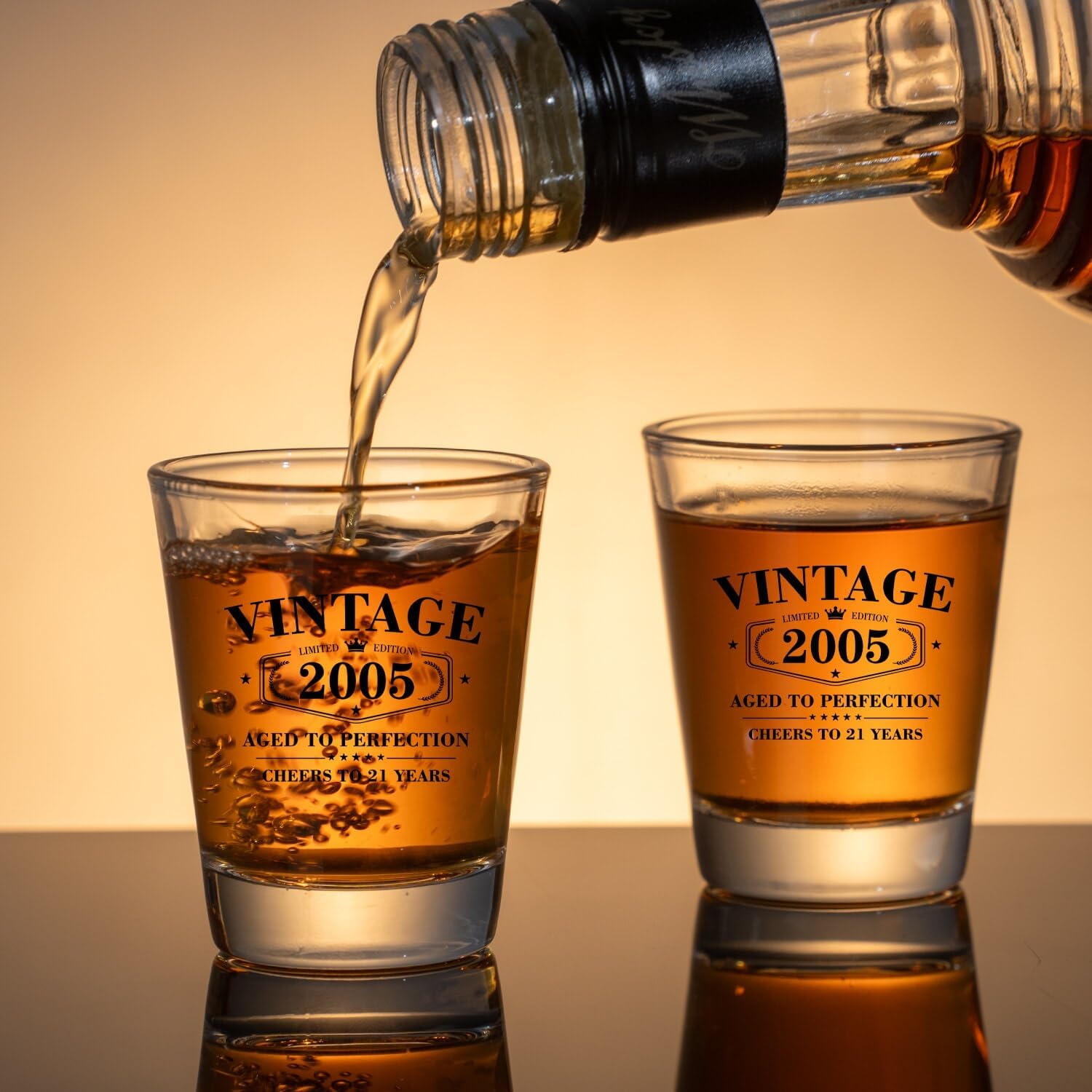 21st Birthday Gifts for Him 2026- Limited Edition 2005 Shot Glass with ...