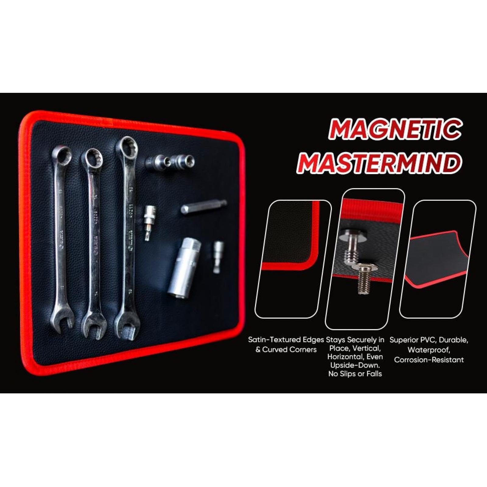 Collapsible Telescoping Magnetic Pickup Tray,Flexible Magnetic Tool ...