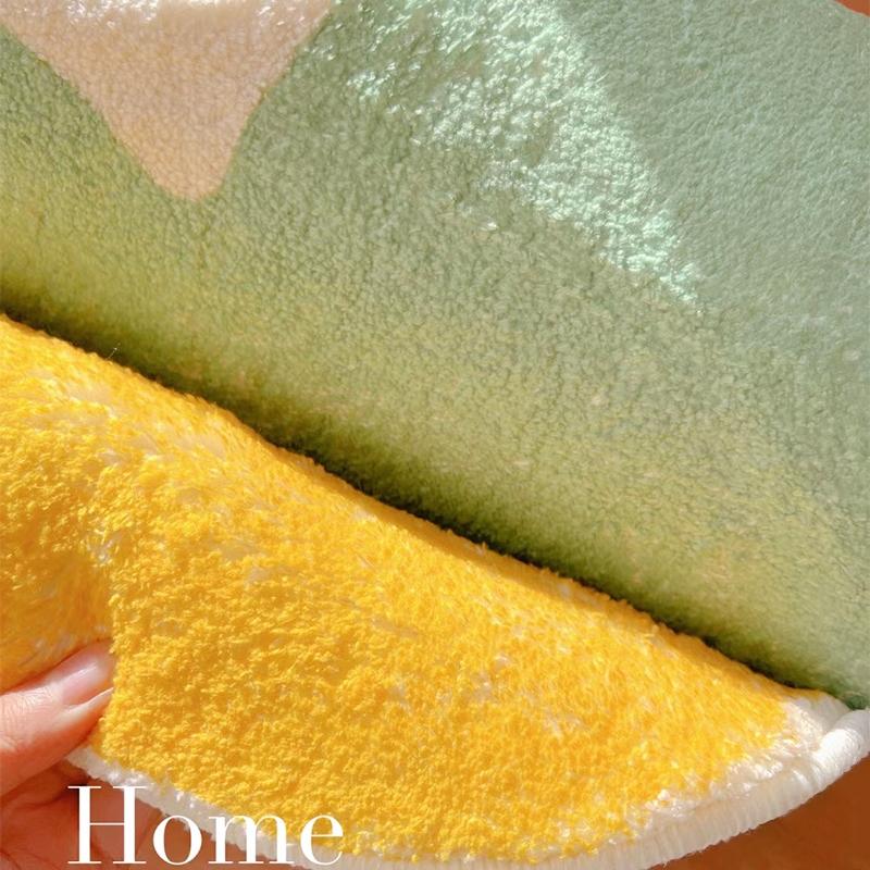 Creative Evil Flower Pattern Bedroom Rug, Floral Area Rug, Soft ...