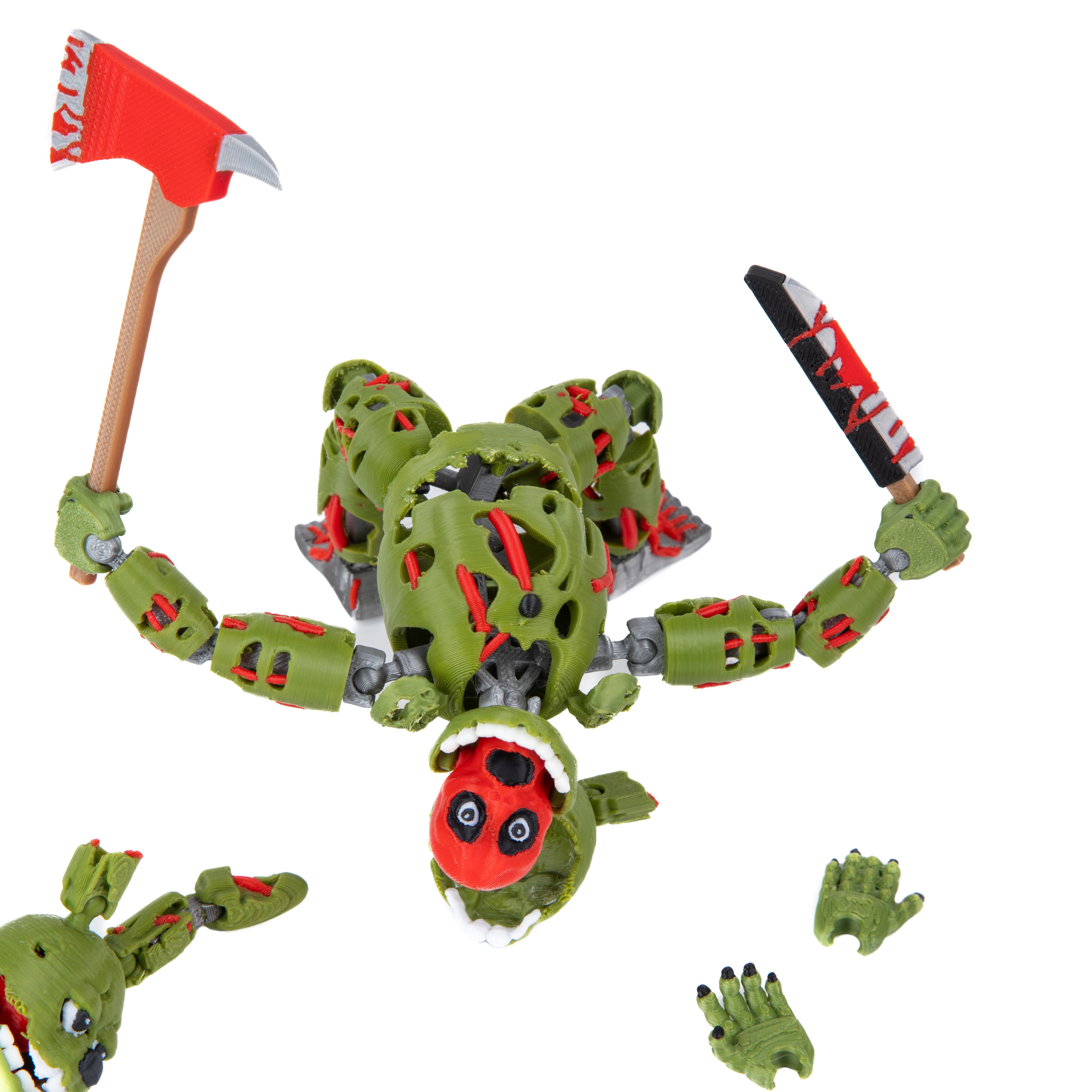 3D Printed Five Nights At Harem 3 Springtrap T13 Action Figure Multi ...