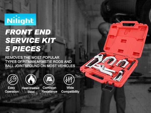 Nilight Ball Joint Separator Pitman Arm Puller Tie Rod End Tool 5 in 1 ...