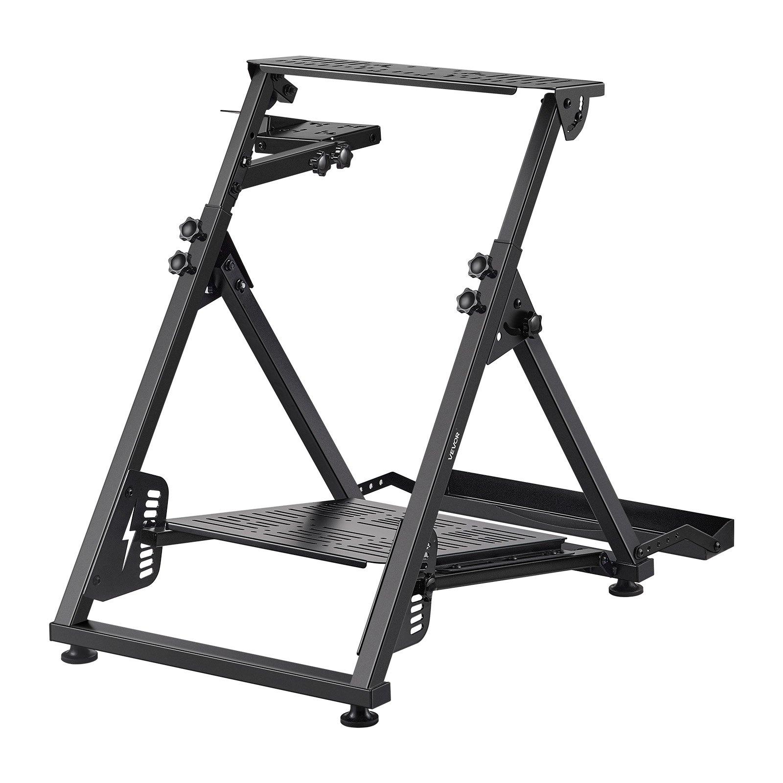 VEVOR Racing Wheel Stand, Adjustable & Foldable Simulator Stand for ...