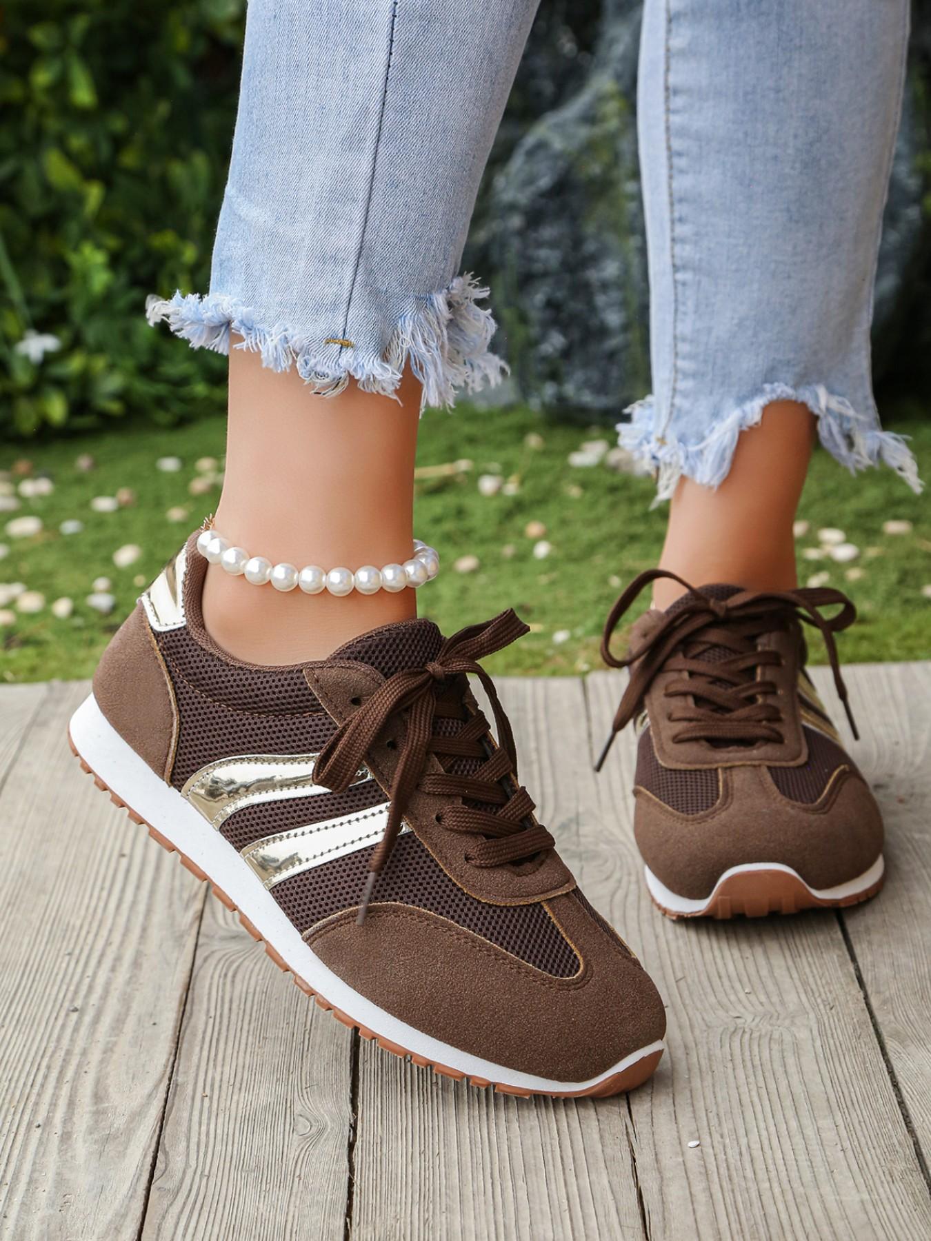 Retro Trainer Shoes, Mesh Breathable Agony Shoes, Soft Sole Anti-Slip ...