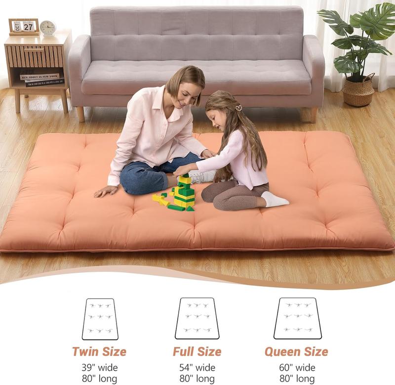 Futon Mattress, Japanese Floor Mattress Twin/Full Size Floor Mat for ...