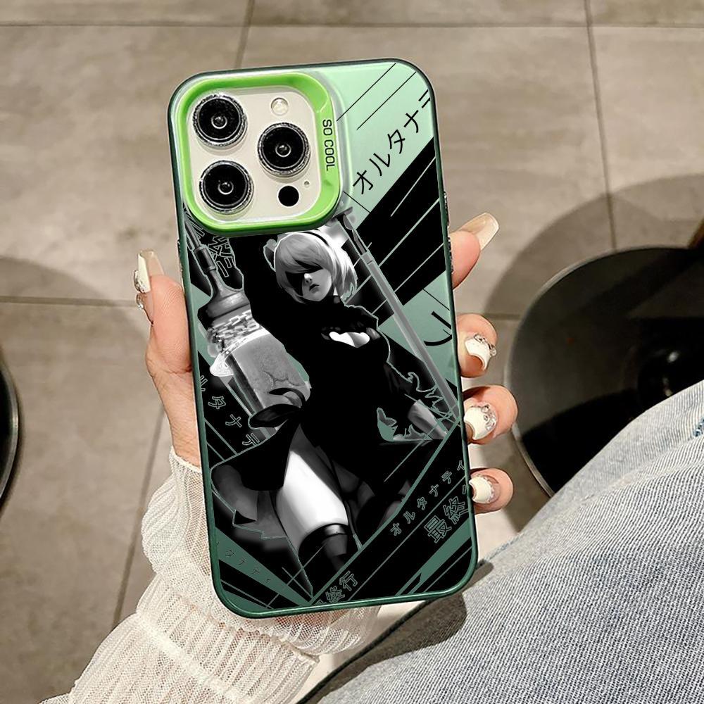 game NieR Automata Phone Case For iPhone 11 12 13 14 15 16 17 Pro Max ...