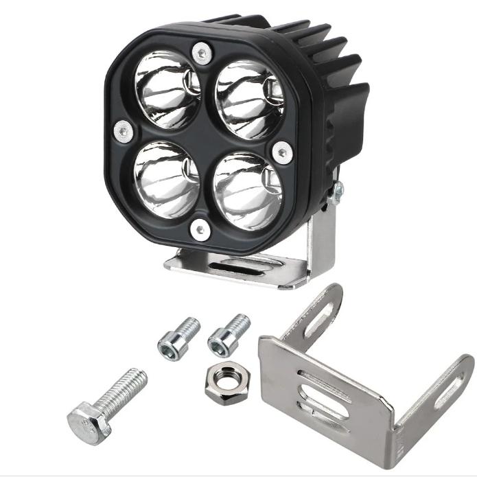 2pcs 3 Inch 40W LED High Intensity Cube Pod Work Light LED Light White ...