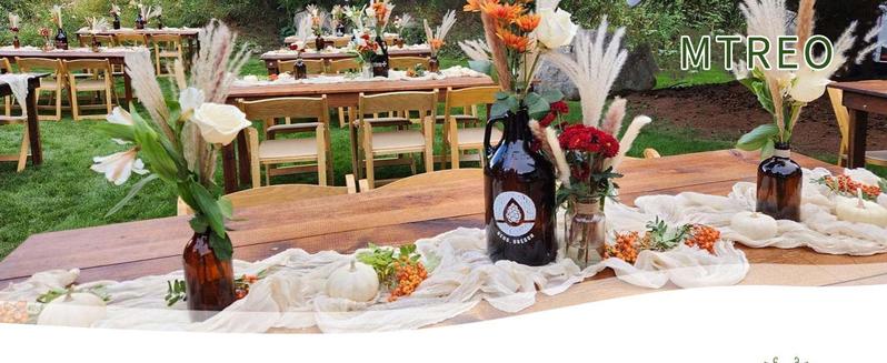 MTREO 1 6 10 20 30 Pack 10Ft Cheesecloth Table Runner 20x120 Inch Boho ...