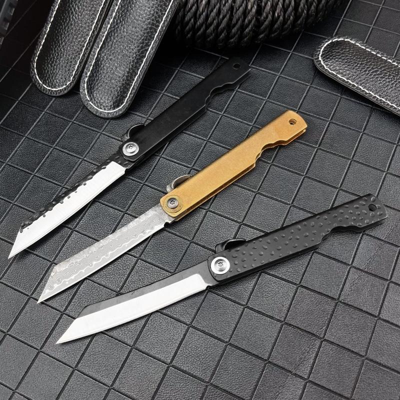 Japanese Higonokami Forging Steel Folding Knife, Outdoor Sharp Trekking ...